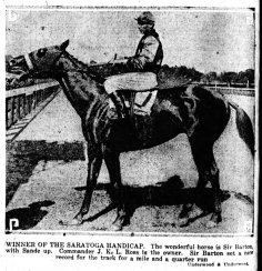 “The Race of the Age” – The Sir Barton Project